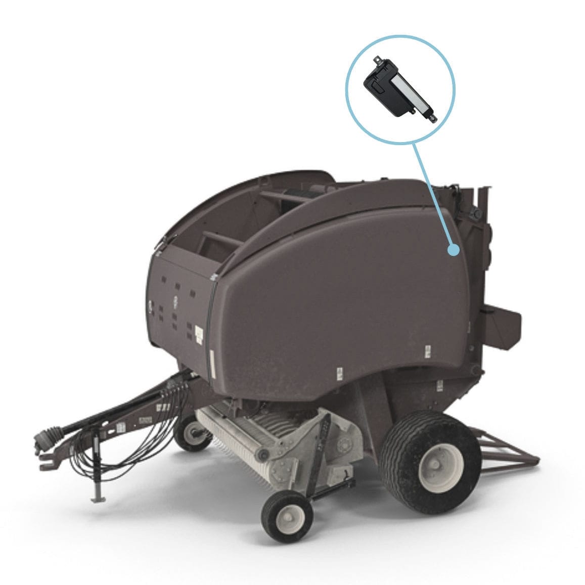 Electric cylinder - Progressive Automations Inc - linear / for balers