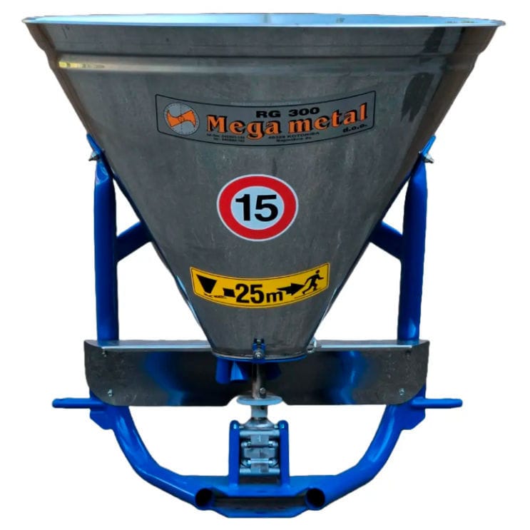 Mounted fertilizer spreader - RG series - Mega metal d.o.o. - granular ...