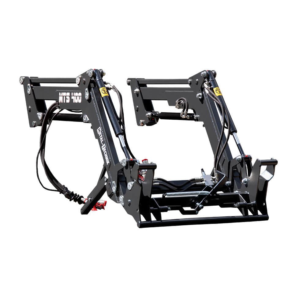 Compact tractor front loader - MTS 400 - METAL TEKNIK.EU - with ...