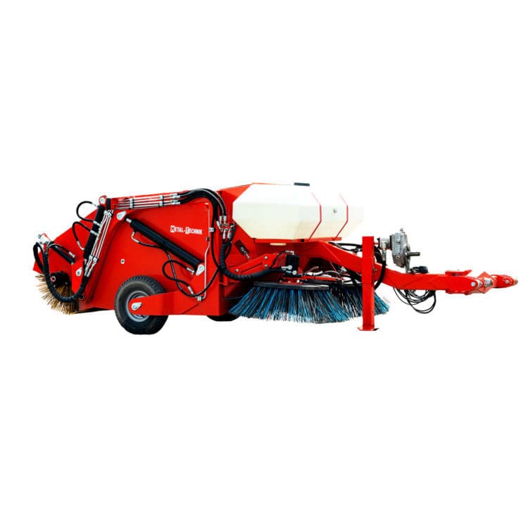 Towed sweeper - MT1 - METAL TEKNIK.EU - groundcare / rear attachement