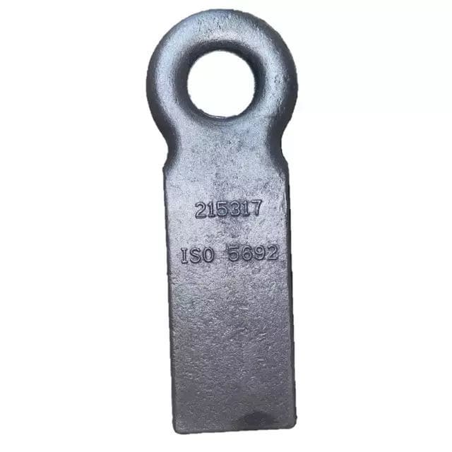 Flat towing eye - 215317 - AGRIEST - weld-on / ISO