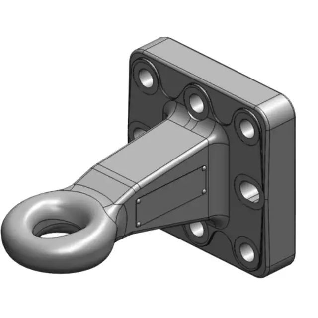 Fixed towing eye - 448048 - AGRIEST - bolt-on / for trailers