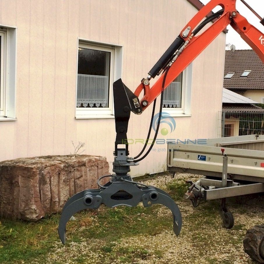 Forestry log grapple - PTO - Idrobenne - for cranes / versatile