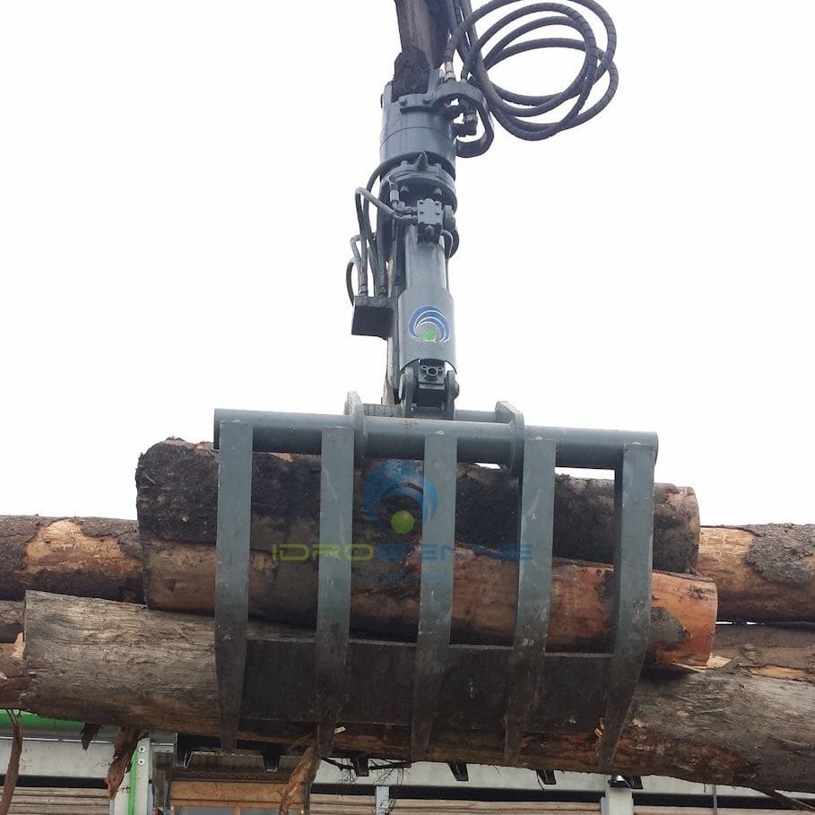 Forestry log grapple - FMV - Idrobenne - agricultural / for cranes / for excavators