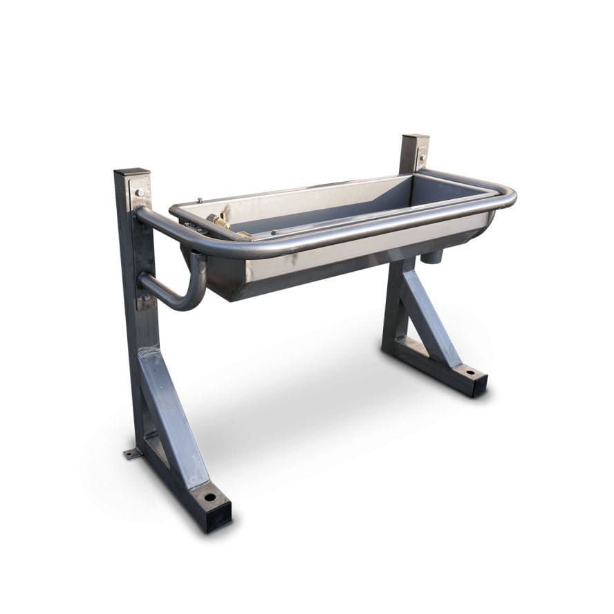 Fixed waterer - RBalduzzi s.r.l. - cattle / trough / steel