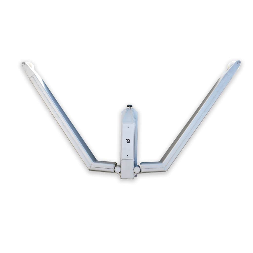 V manure scraper - RBalduzzi s.r.l. - rope / hydraulic / V