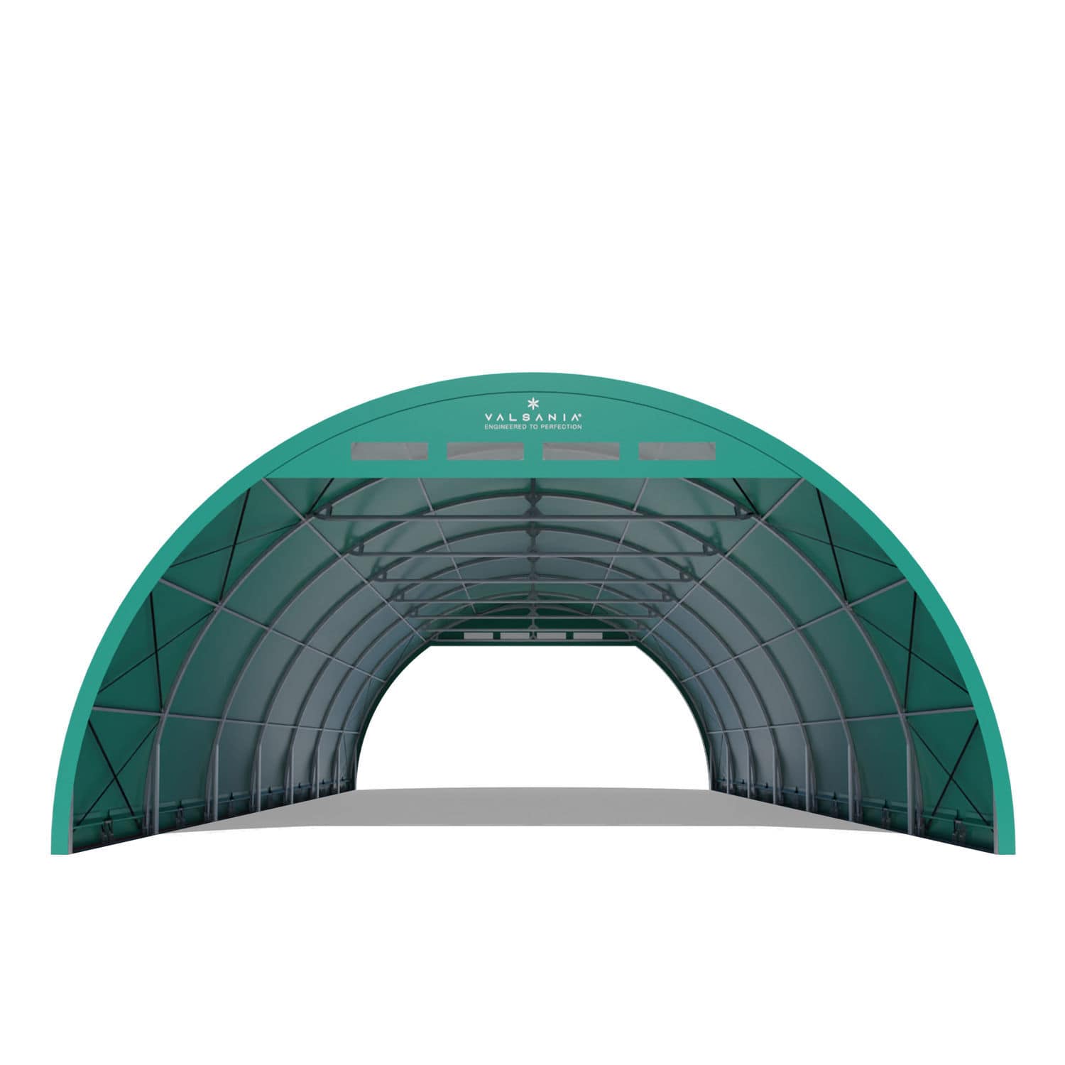 Hay storage storage tunnel - TUNNEL 10 - Valsania Srl - for hay / for ...