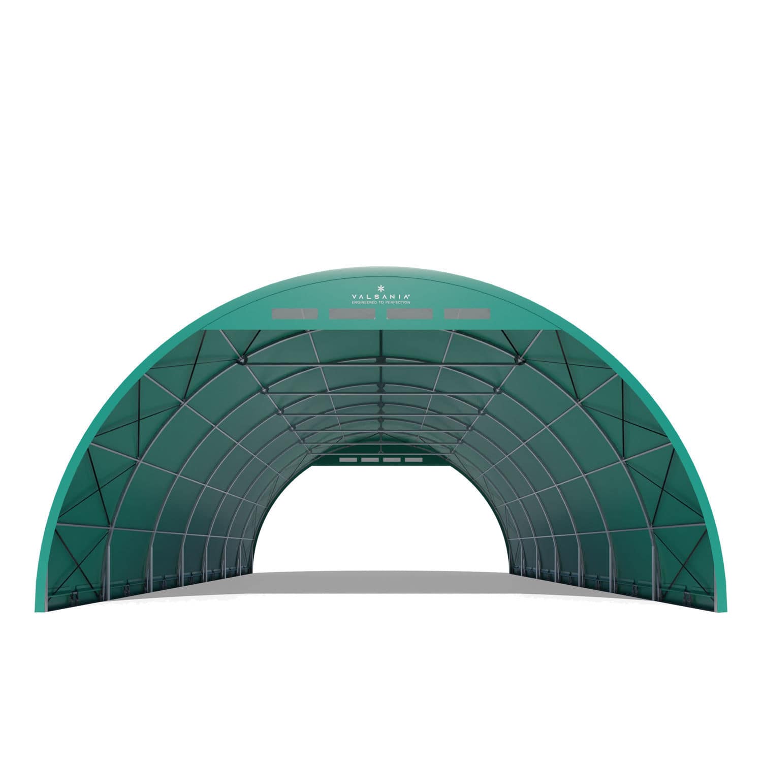 Hay storage storage tunnel - TUNNEL 12 - Valsania Srl - for hay / for ...