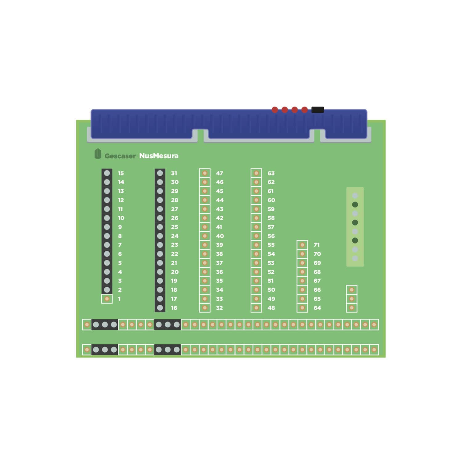 Grain monitoring system - GESCASER MONITORING SL - for silos / temperature / moisture