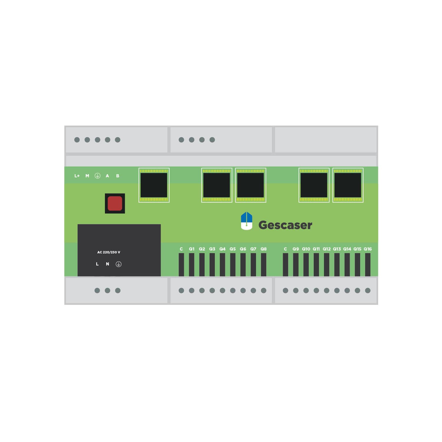 Grain monitoring system - Relay - GESCASER MONITORING SL - soil / temperature / level control