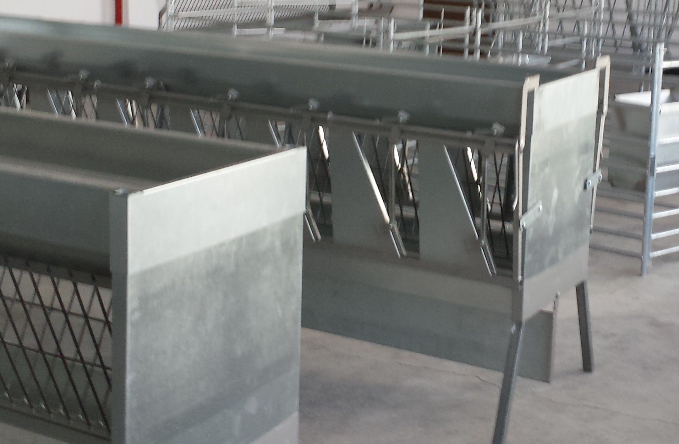 Sheep hay rack - INDB6, 3 3000 - AHI - FARM CAMARA - metal / multi-access