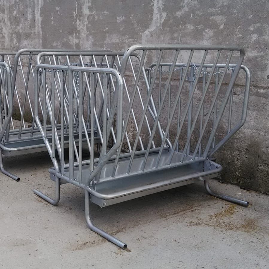 Sheep hay rack - EXTB2001600 - AHI - FARM CAMARA - galvanized steel / hay