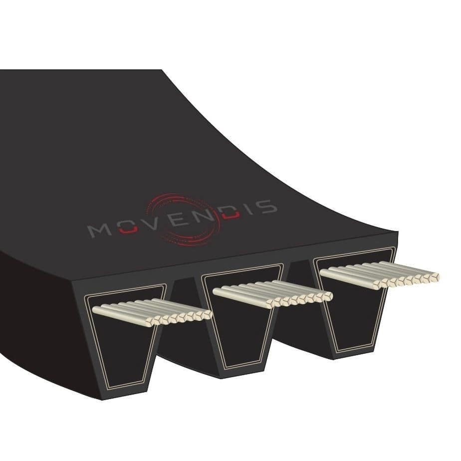 V belt drive - MOVENDIS Agri Belts - for tractors / for farm machinery ...