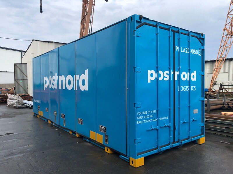 Steel waste container - HL SBD - Ecopress group