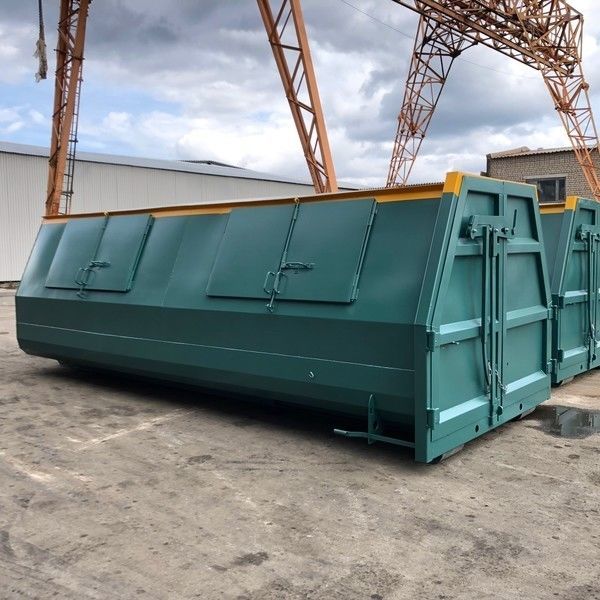 Steel waste container - CLC closed - Ecopress group