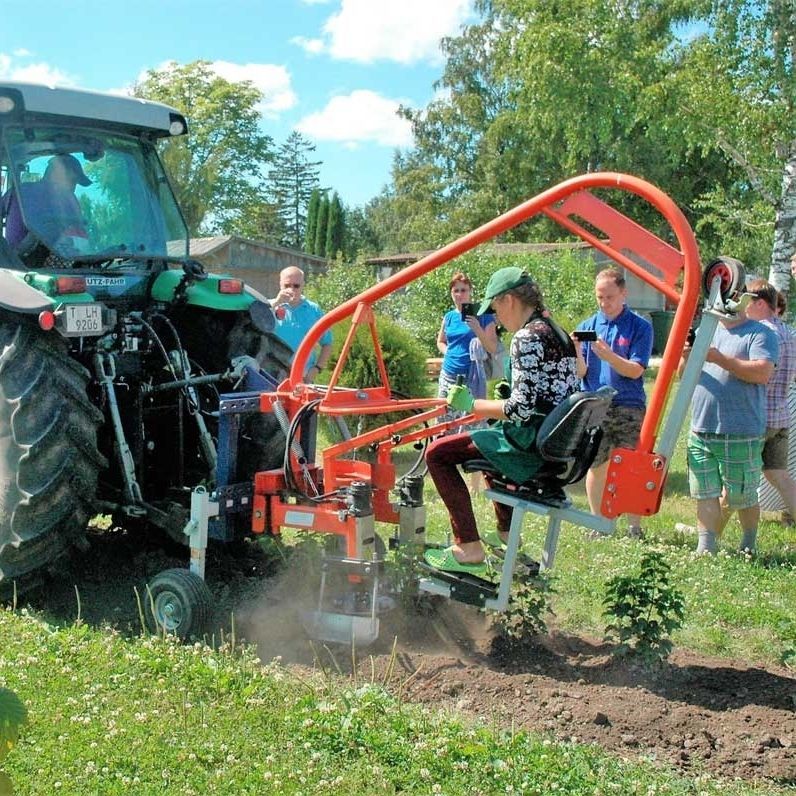 Mechanical weeder - ZUZA 3 - JAGODA JPS - tractor-mounted / rotary ...