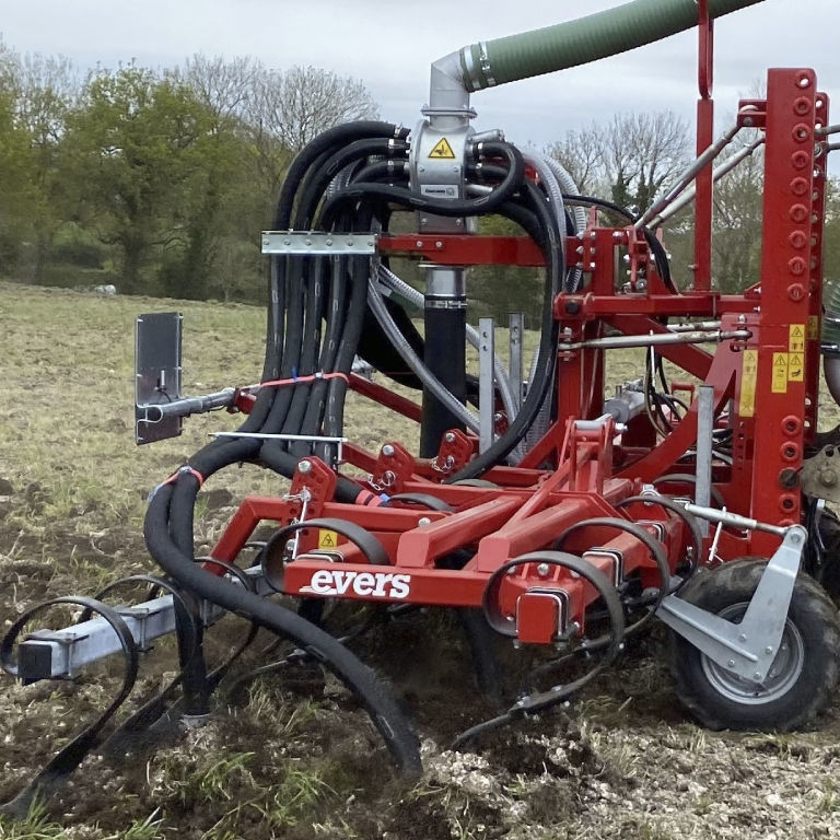 Mounted slurry incorporator - Freiberger BV15-450 - ARMOR Industries - tine