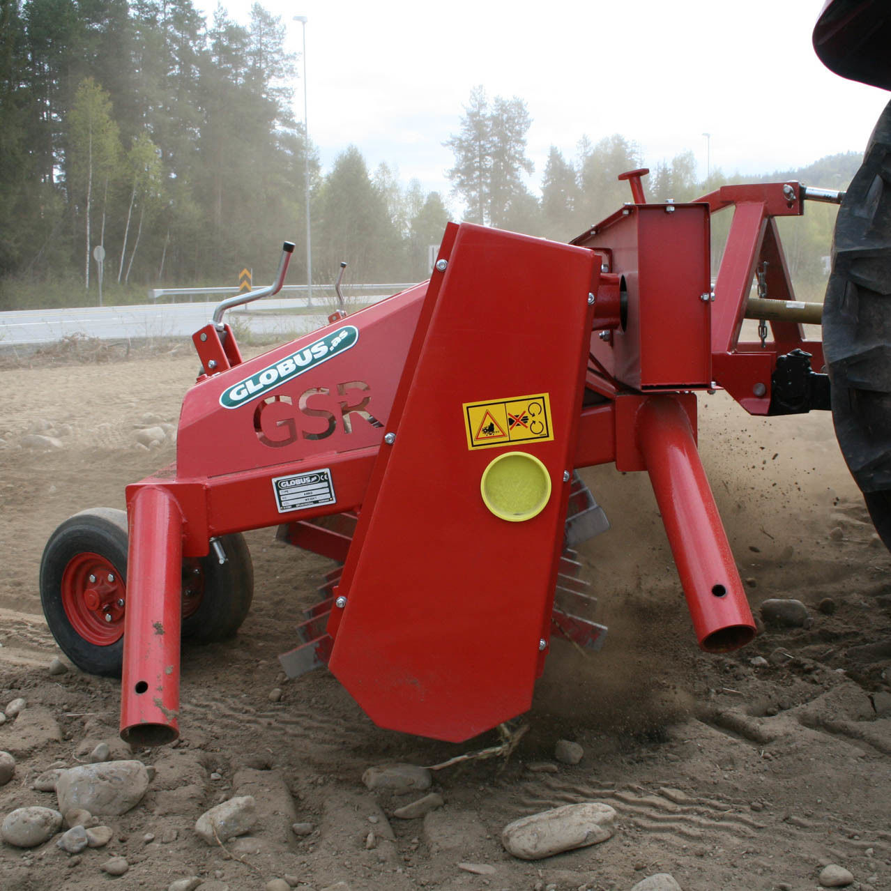 Stone rake - GSR 32300 - Underhaug AS