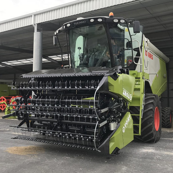 Sunflower harvesting header - PLEG series - TALLERES TORT - folding ...