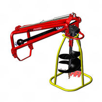 Tractor-mounted earth auger, Tractor-mounted post hole auger - All the ...