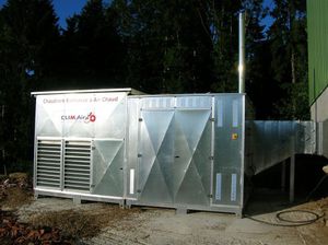 Hay dryer - EDMU 12-1 - Clim.Air.50 s.r.l. - stationary / for round ...