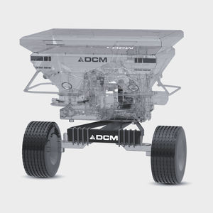Mounted fertilizer spreader - M42 ISO - DCM SPREADERS - solid / double ...