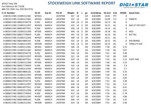 Data management software - Digi-Star International - harvesting / Windows