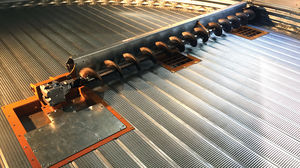 Grain sweep auger - LEAVE-IN - GSI Group - for silo