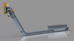 Chain conveyor - VERSALOOP - GSI Group - for grain / feed / inclined