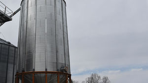 Grain silo - EVO 50 - GSI Group - metal / round / flat-bottom