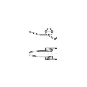 Spring tine - 40 - La Spirale S.r.l. - for tedders / universal / metal