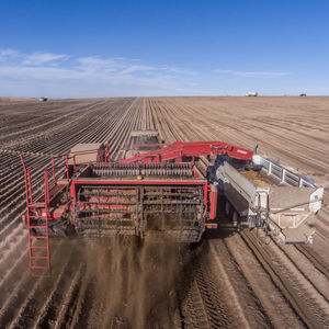 4-row harvester machine - 6740 - Spudnik Equipment Company LLC - potato ...