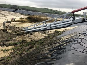 Inclined slurry mixer - Lagoon FarmerPlus - Storth Ltd. - PTO-driven ...