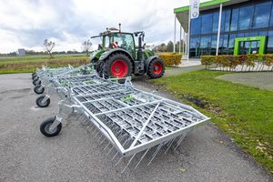 Spring tine harrow, Spring tine meadow aerator - All the agricultural ...