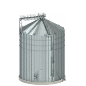 Grain silo - FBIN7 - "BIN" Sp. z o.o. - steel / flat-bottom / round