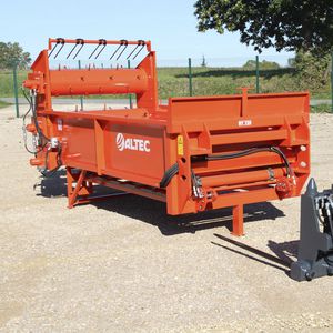 Square bale straw blower, Square bale bale processor - All the ...