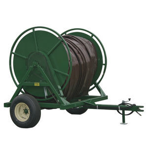 Hydraulic drive irrigation hose reel - Acurain - Daritech, Inc. - towed