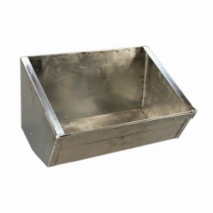 Piglet trough - 3581-8050 - Skiold - stainless steel / wall-mounted
