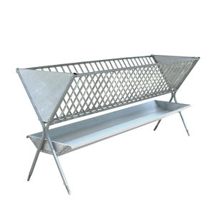 Sheep hay rack - RMT 9801 - SATENE SAS - for goats / stainless steel ...