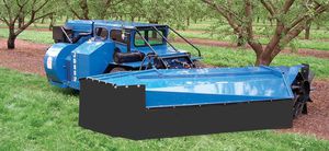 Self-propelled sweeper - JD40 - Weiss McNair LLC. - nuts / front-mount