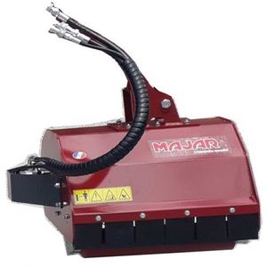 Tractor-mounted reach mower - RBEP30 - Majar - flail / folding