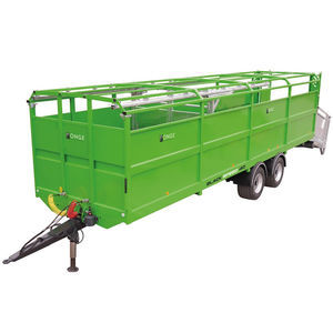 Single-axle stock trailer - BHX - Ponge - tandem axle / with swing doors