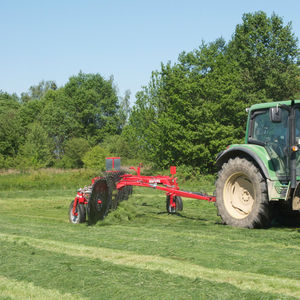 Wheel rake - RCS series - Tonutti / Wolagri - center delivery / multi-rotor