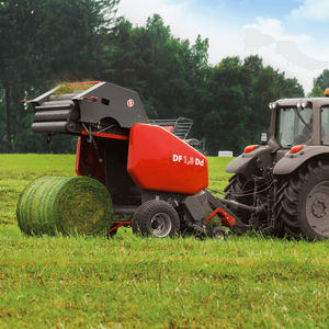 Round baler - MASTER D / V - Unia - fixed chamber / with bale wrapper