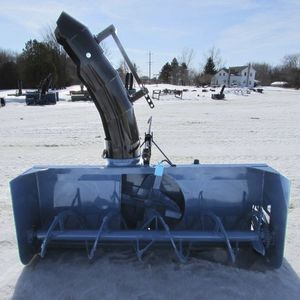Mounted snow blower - D series - LuckNow Products - 2-auger