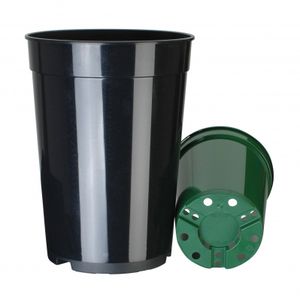 Polyethylene pot - CEP Agriculture - round / black