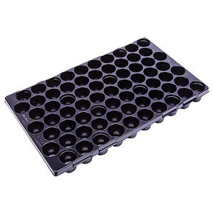 Plastic plug tray - 1026 - Thomsen S.A. - reusable / round