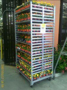 Greenhouse transport cart - SRC1 - Ellis Products Inc Mitchell - shelf ...