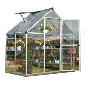 Even-span greenhouse - Snap & Grow™ 8 - Poly-Tex Inc - gardening / glass