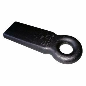 Flat towing eye - 93572 - LO SNODO Srl - weld-on / for trailers